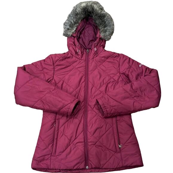Columbia | Jackets & Coats | Columbia Diamond Quilted Marionberry ...